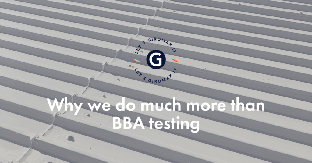 Why we do much more than BBA testing | Giromax Technology